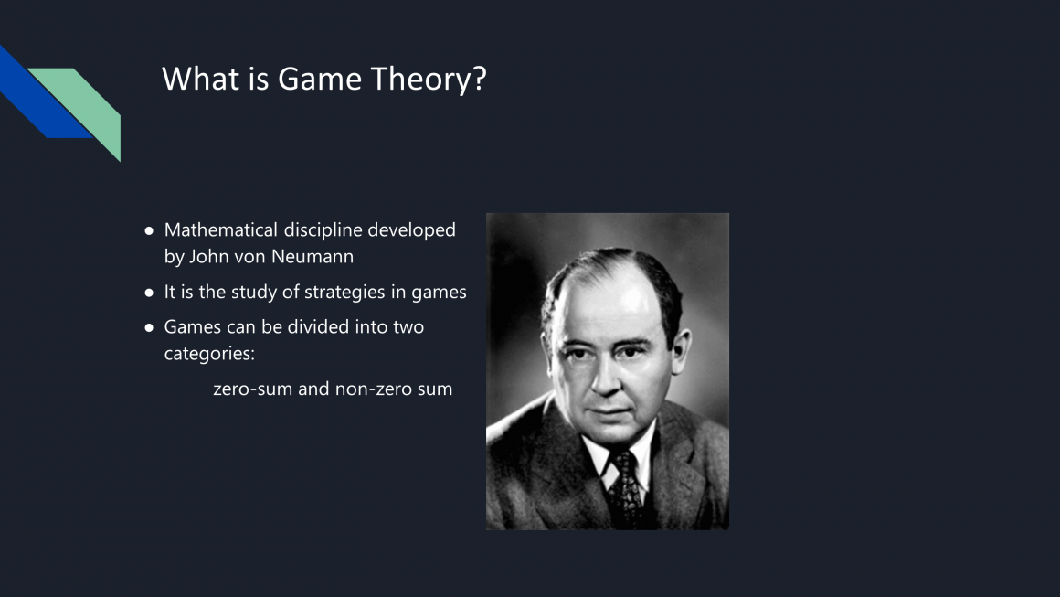 Game theory: an intro - BrightMinded